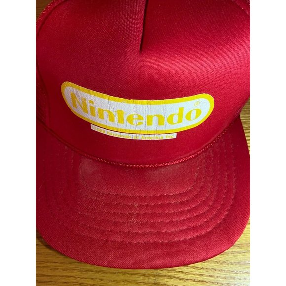 Nova | Accessories | Vintage 8s Nintendo Spell Out Snapback 988hat Cap ...